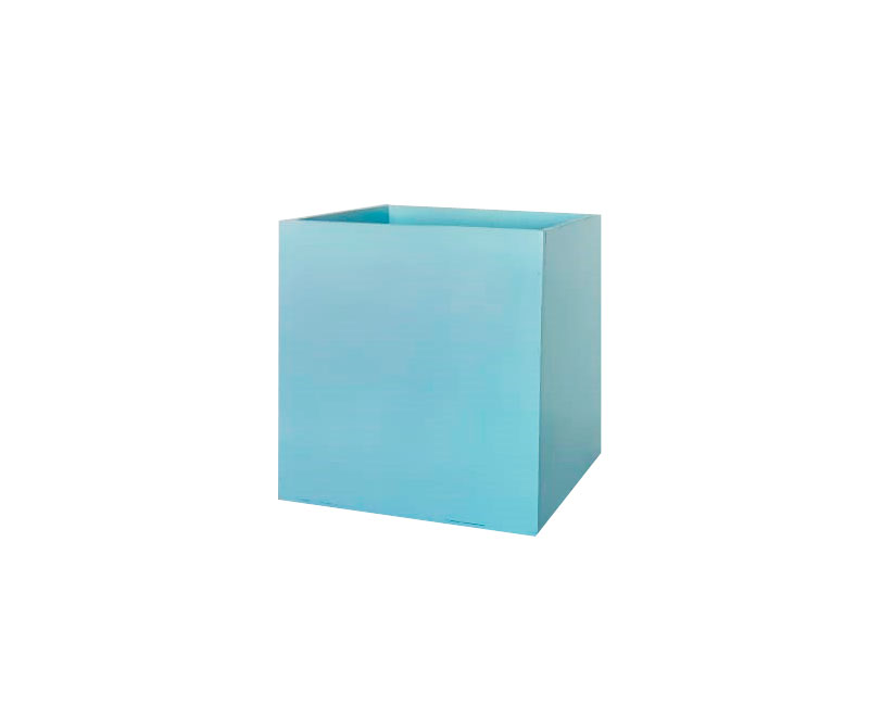 Cubo azul – Nicval Venta y fabrica de macetas
