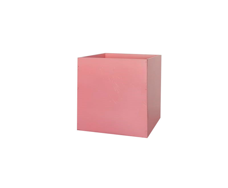 Cubo rosa – Nicval Venta y fabrica de macetas